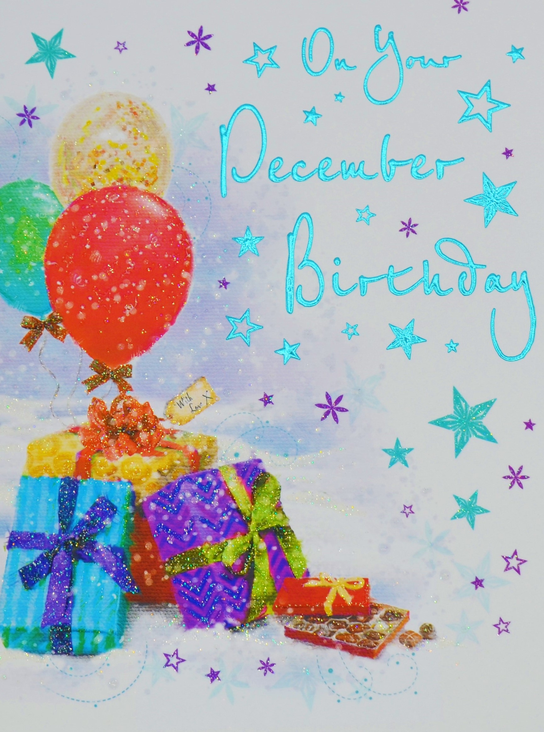 Open Birthday - December Birthday - Winter Gifts